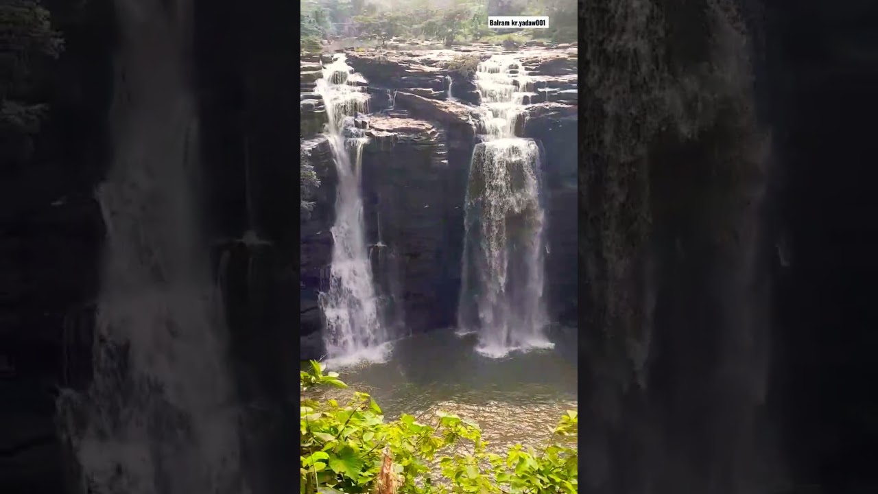 waterfall sasaram bihar #shorts - YouTube