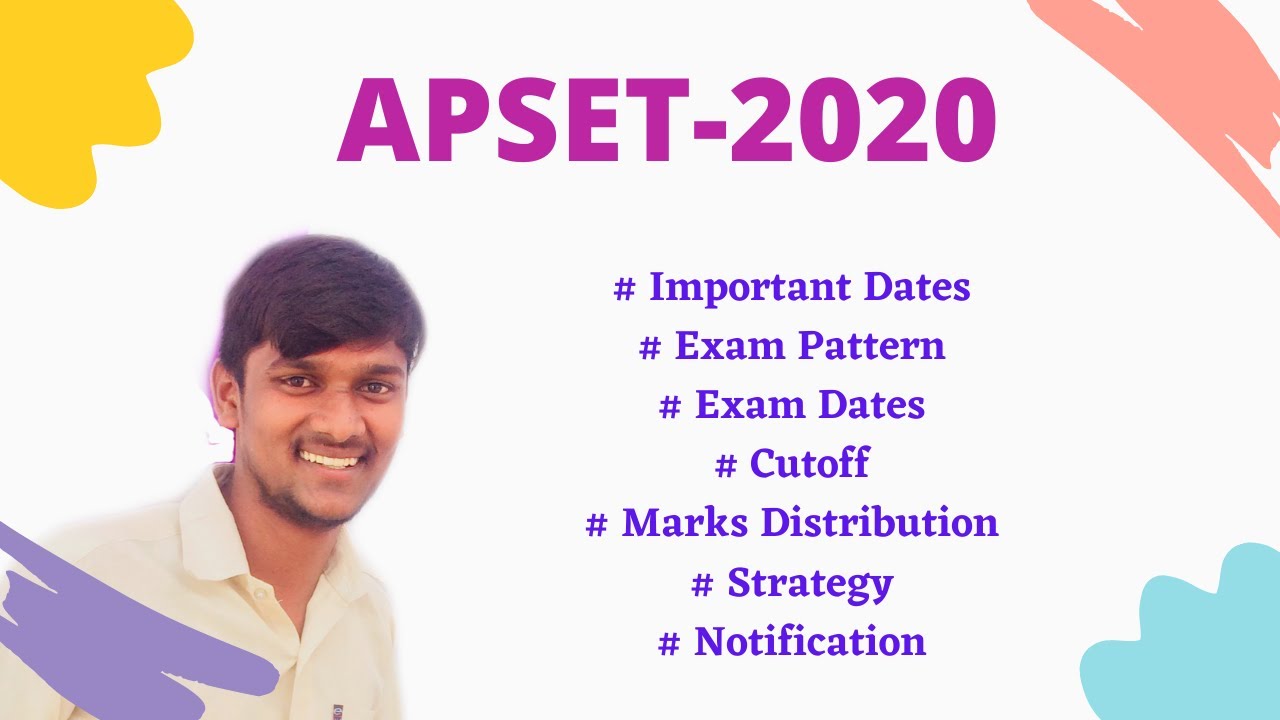 APSET-2020 l Apset Notification l Exam dates l Paper strategy l last ...