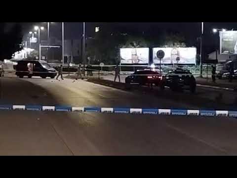 VIDEO: Pucnjava u Podgorici, ubijeni Lipovina i Pejaković - YouTube