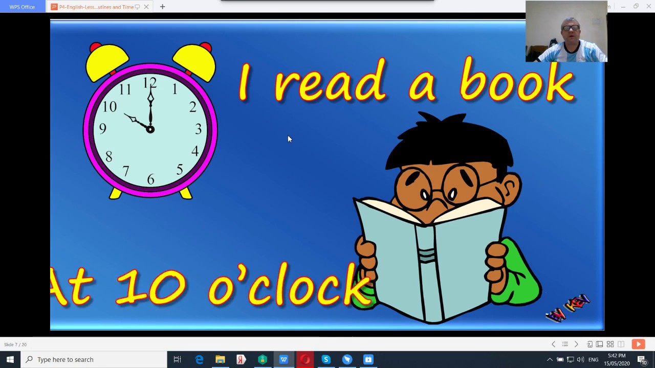 English Lesoon What Time Is It Daily Routines and Time - YouTube