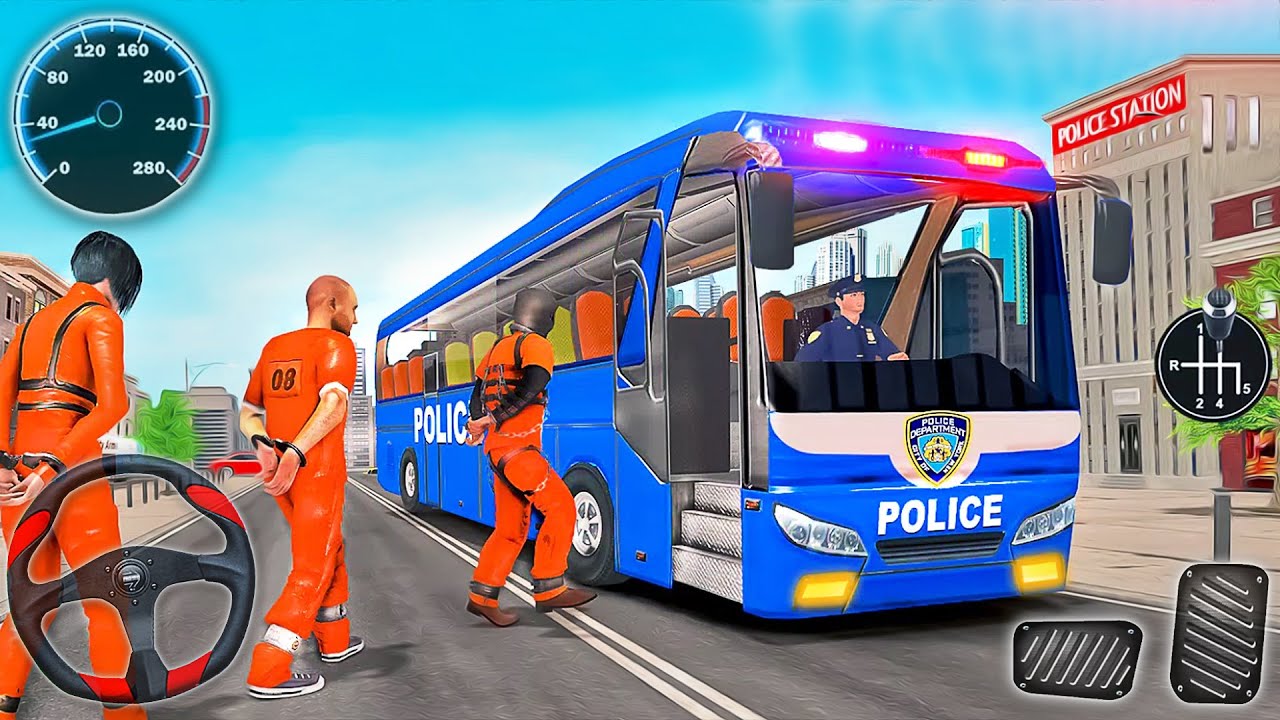 Police Bus Simulator 2024 - 3D Bus Prisoner Transporter Driver ...