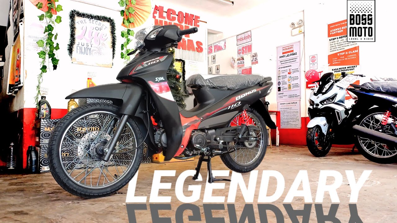 Legendary SYM Bonus 110 Price Specs Features Philippine 2025 Review ...