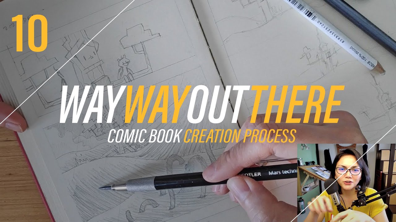 Way Way Out There | comic book creation process #10 (Permanent3rdGrade ...