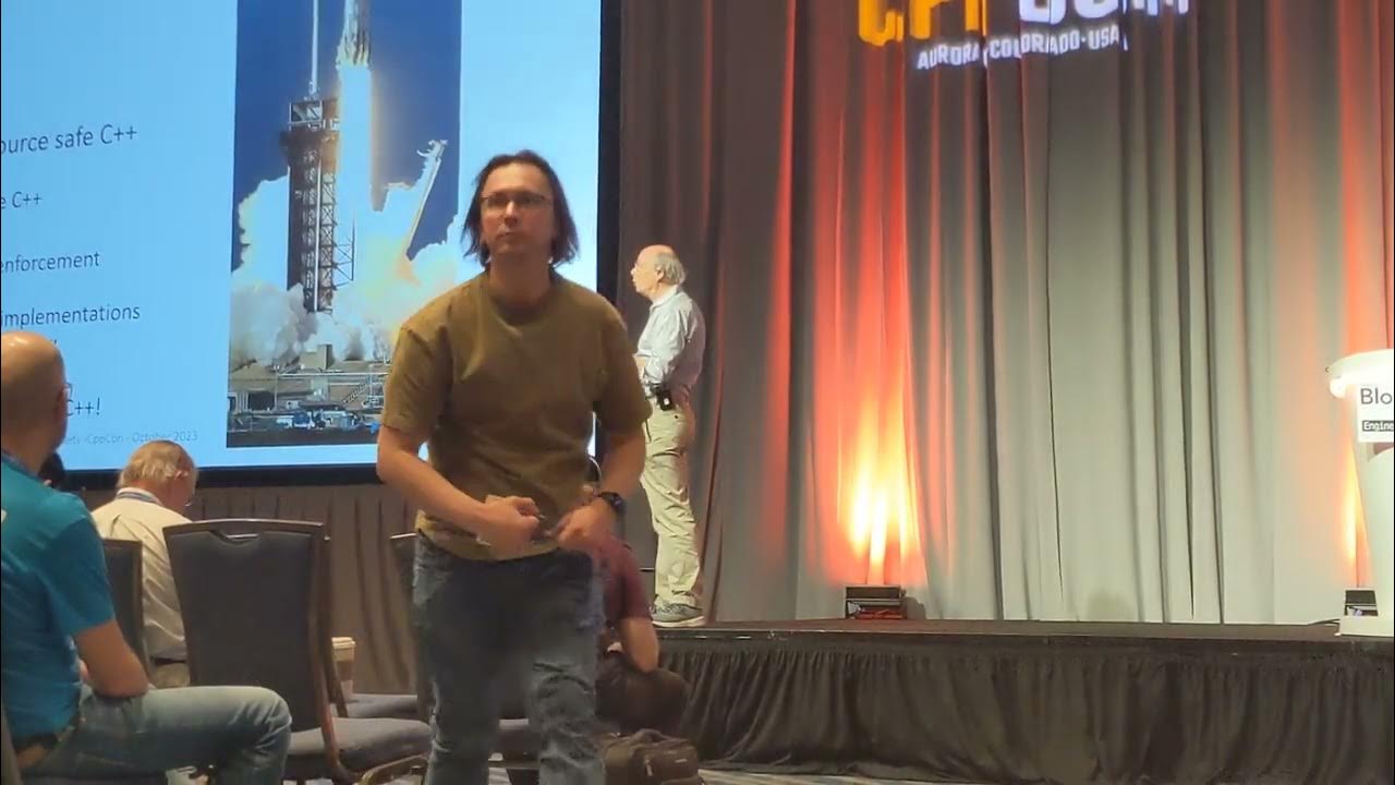 Bjarne Stroustrup CppCon 2023(1) - YouTube