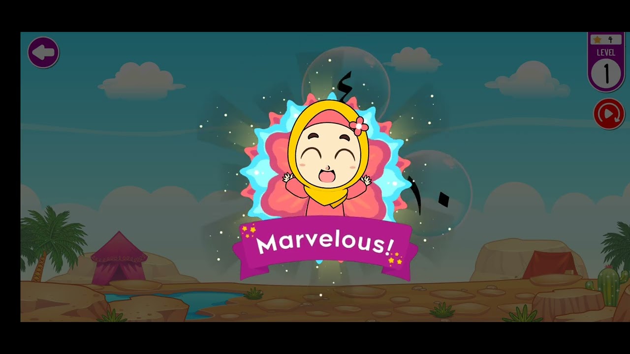 Marbel Muslim Kids Game: Learn Arabic Numbers with Fun and Interactive ...