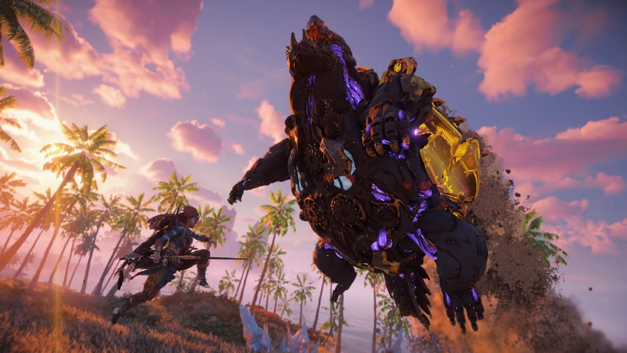 Horizon Forbidden West beach Shellsnapper - YouTube