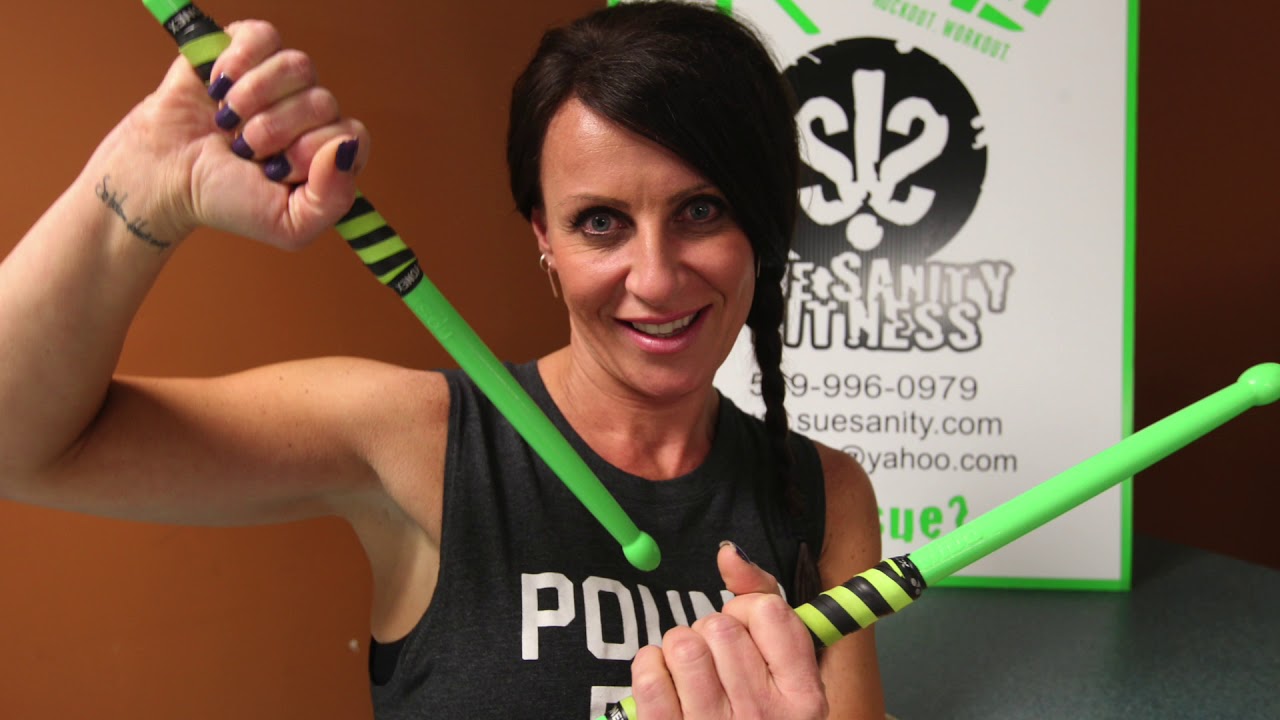 Pound Fitness instructor Sue Vidinovski - YouTube