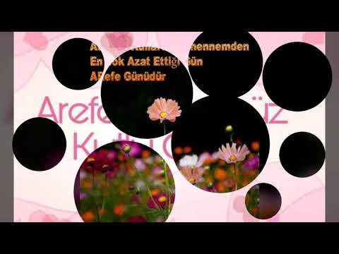 Arefe Günümüz mübarek olsun❤🌹Arefe günü Mesajları 📩Resimli dualı kısa video