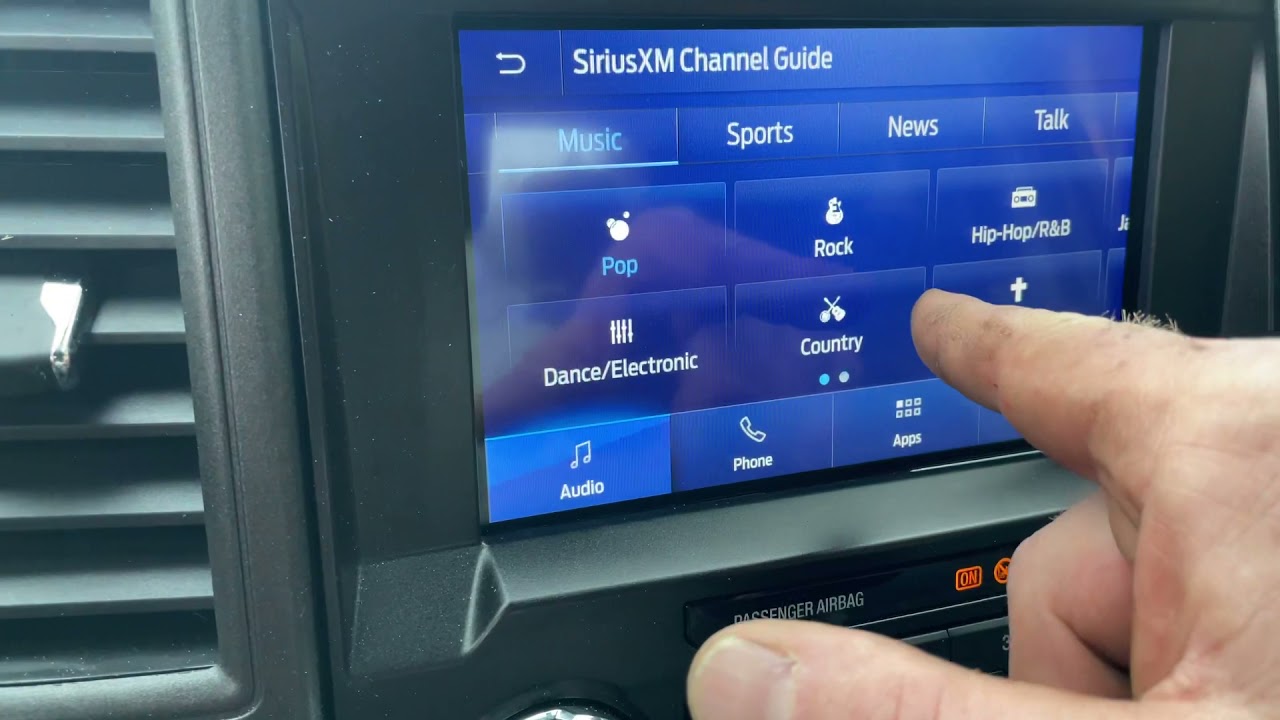 How to use Sync 3 on a Ford 2022 F-250. STX Package on a XL Trim. - YouTube