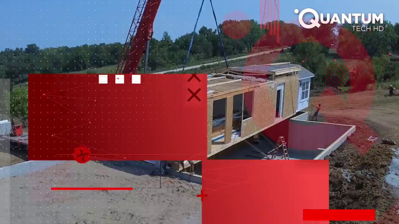 Modern Technologies For Fast Construction Housing 2 - YouTube