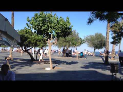 Naked Bike riders through Barceloneta - June 2013