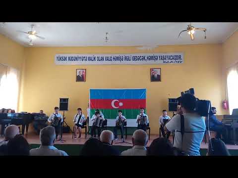 Qarmon qrupunun ifasında--İncə bellim. Malıbəyli musiqi məktəbi.
