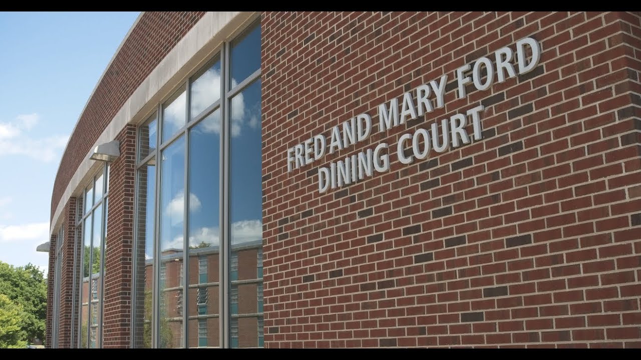 Fred and Marry Ford Dinning Hall, Purdue University 普度大學食堂 ｜Make Me the ...