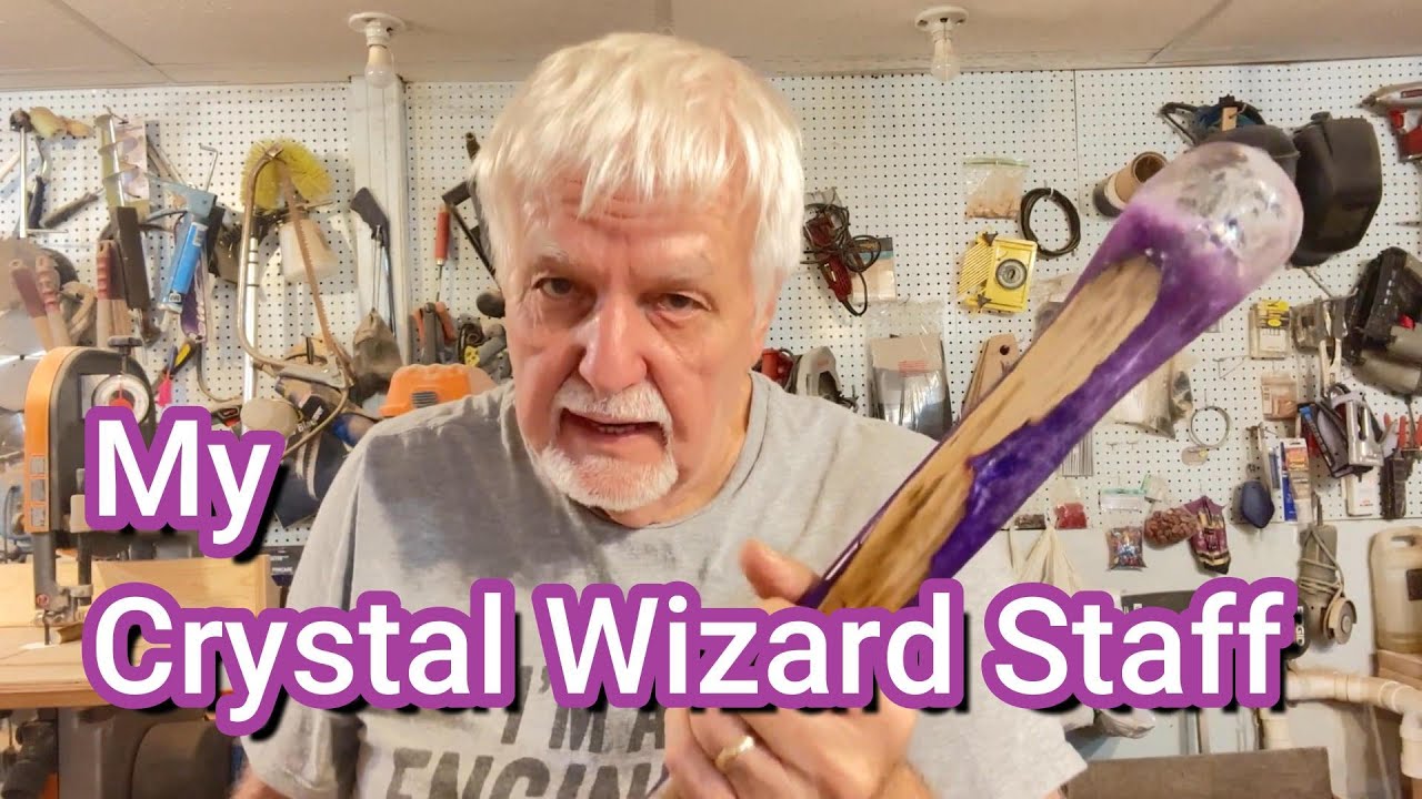 My Crystal Wizard Staff - YouTube