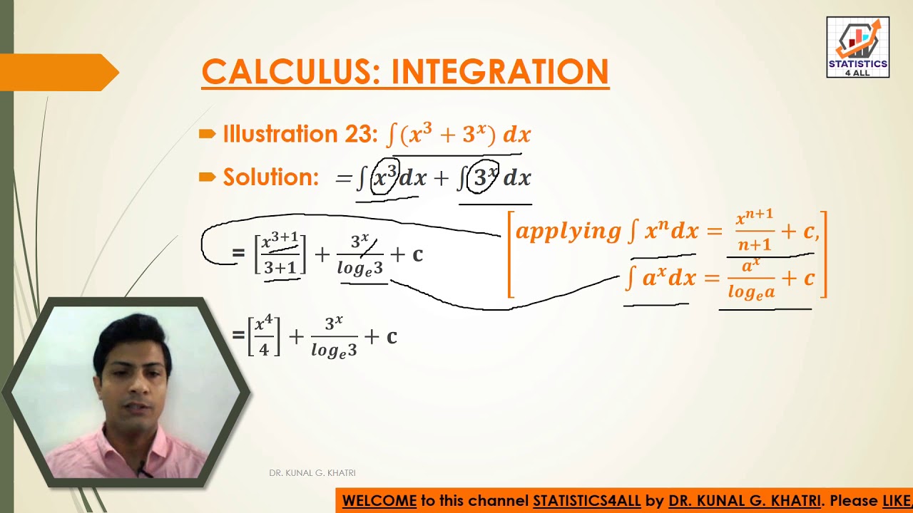 CALCULUS - INTEGRATION EXAMPLE NO. 23 & 24 #INTEGRATION #CALCULUS # ...