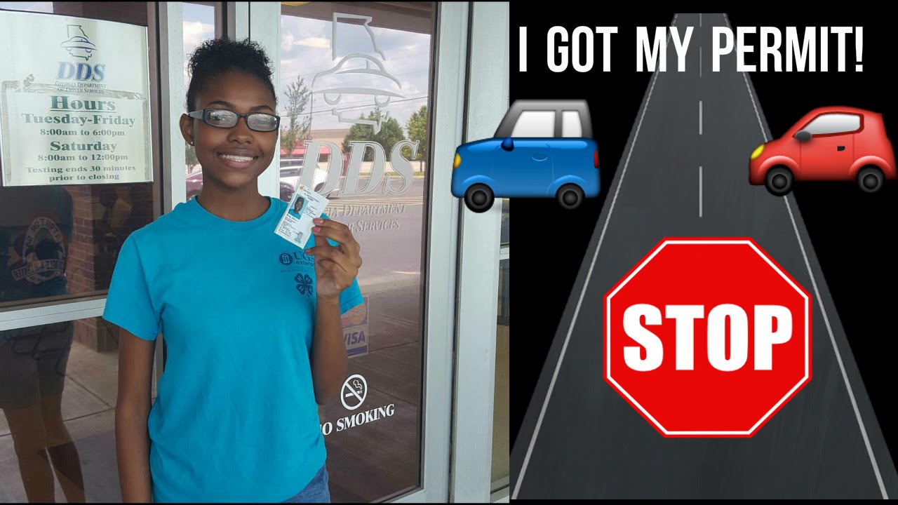 Vlog Getting My Permit Youtube