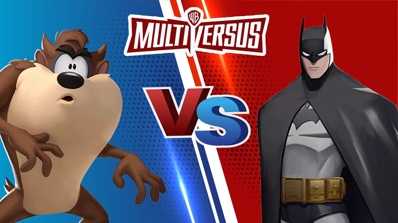 TAZ VS BATMAN | Multiversus | Batallas de Caricaturas | - YouTube