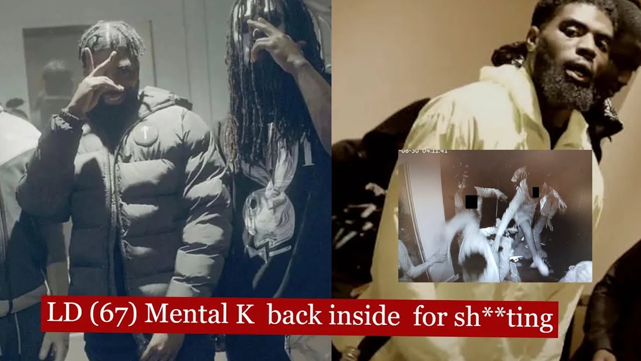 uk drill rappers LD 67 and Mental K back inside for sh**ting - YouTube