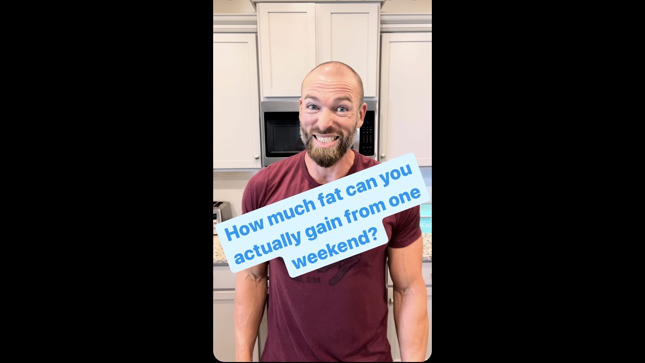 How much fat can you actually gain over one weekend? - YouTube