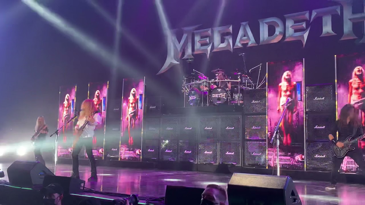 Megadeth - The Conjuring - Dallas 2021 - YouTube