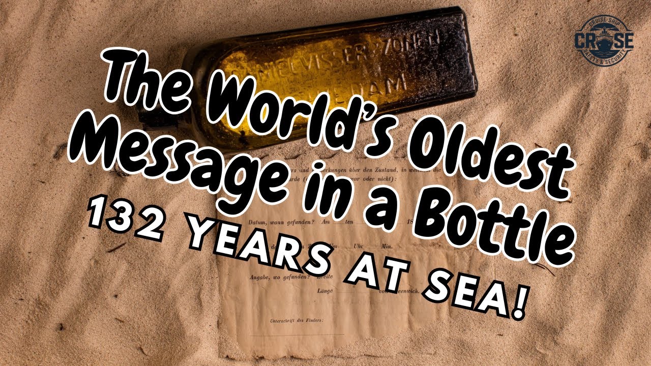 The World’s Oldest Message in a Bottle – 132 Years at Sea! - YouTube