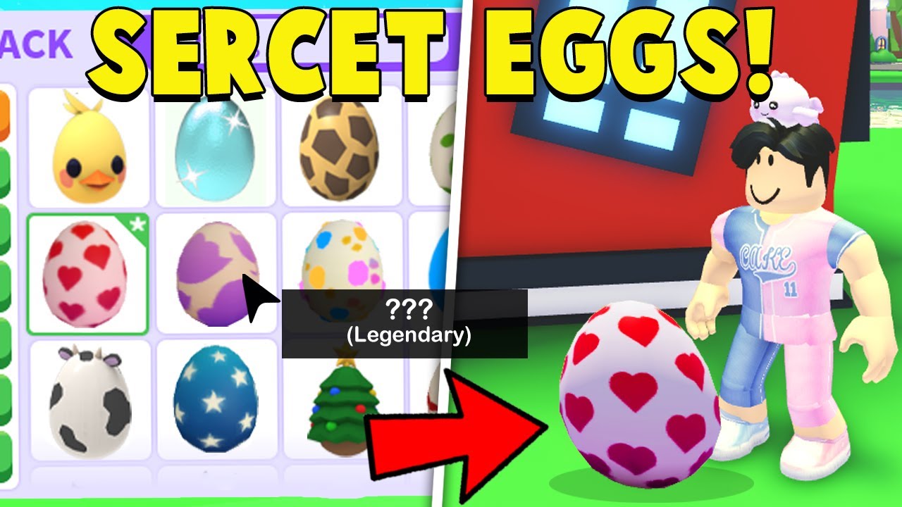I Hatched EVERY SECRET EGG in Adopt Me Games! - YouTube