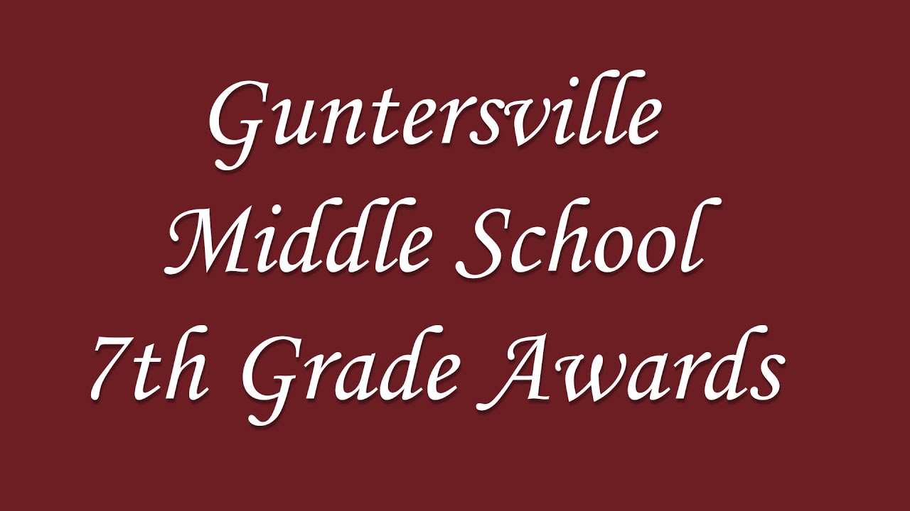 7th Grade Awards 2020-2021 - YouTube