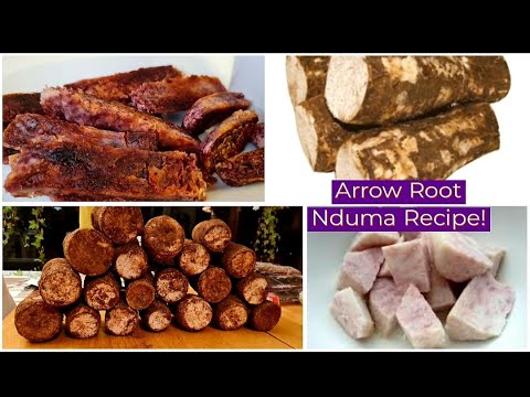 How To Cook Crispy Fried Arrow Root // How To Cook Nduma! #nduma # ...