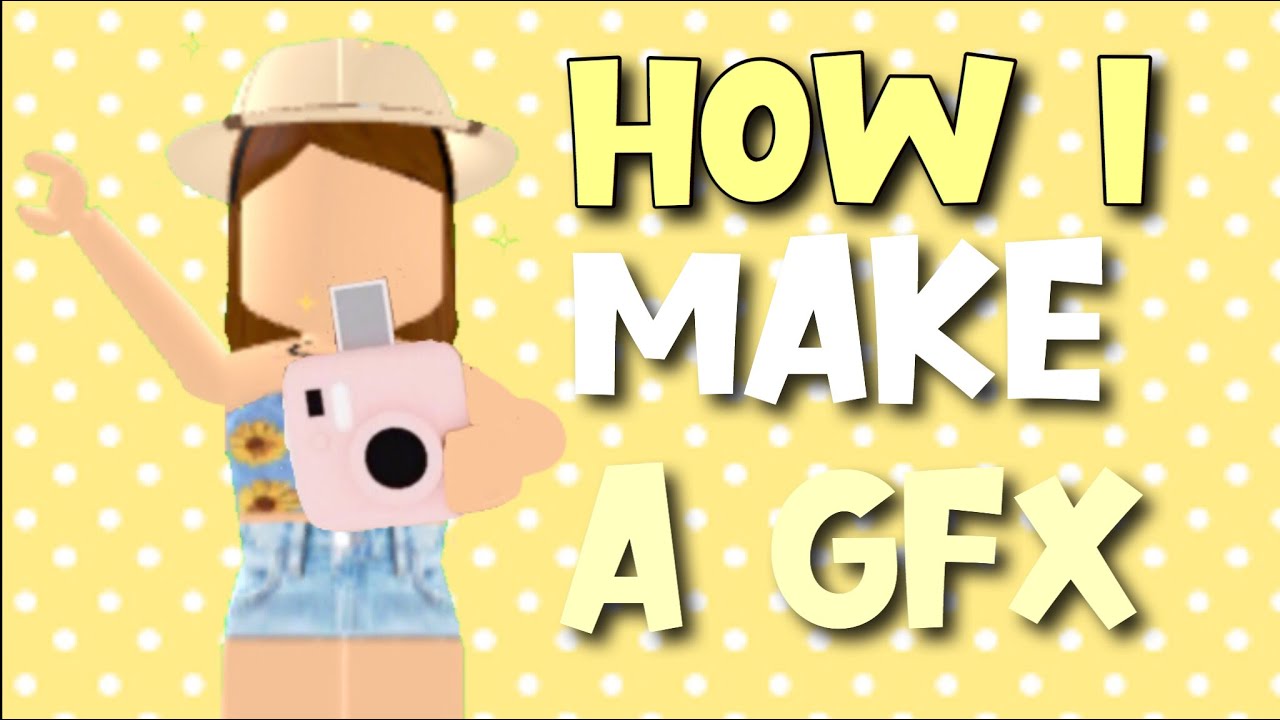 How to make a gfx on mobile! - YouTube