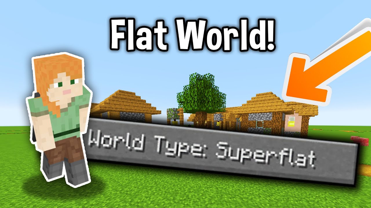 I tried to win minecraft on a superflat world.. - YouTube