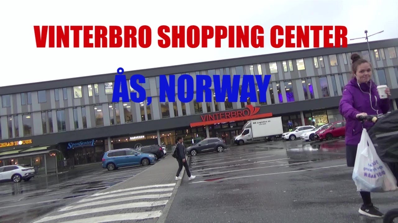 Norway Life: Vinterbro Shopping Center, Ås, Norway - YouTube