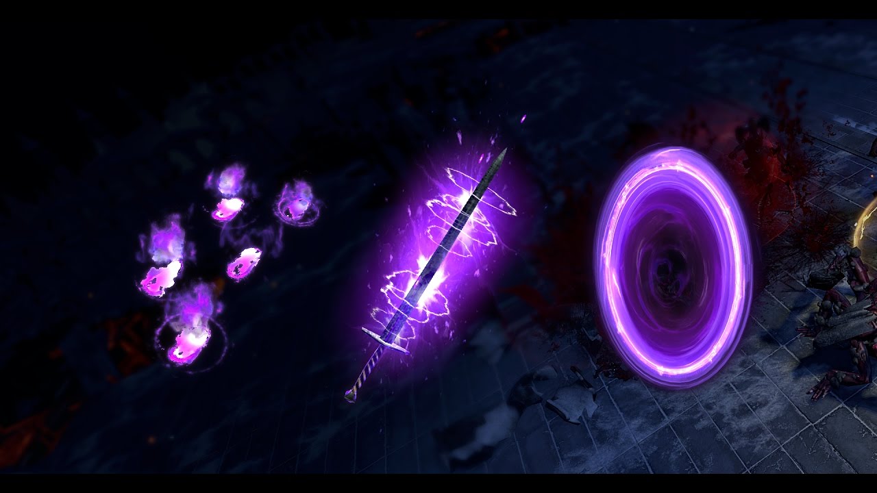 Purple Portal, Purple Weapon Effect and Purple Footprints available ...