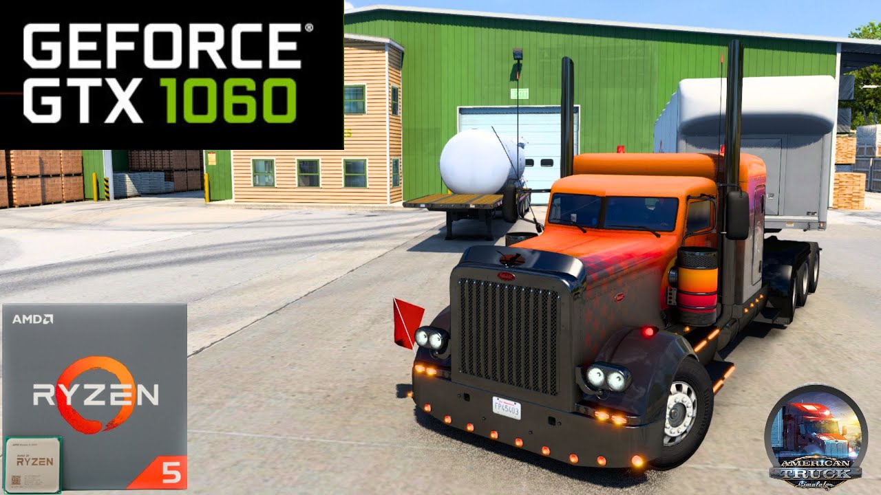 GTX 1060 5GB + RYZEN 5 2600 - AMERICAN TRUCK SIMULATOR - ( ULTRA ...