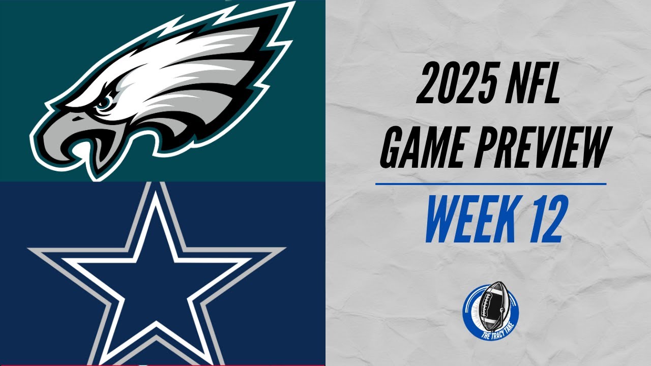 Philadelphia Eagles vs Dallas Cowboys | Week 12 NFL Game Preview - YouTube