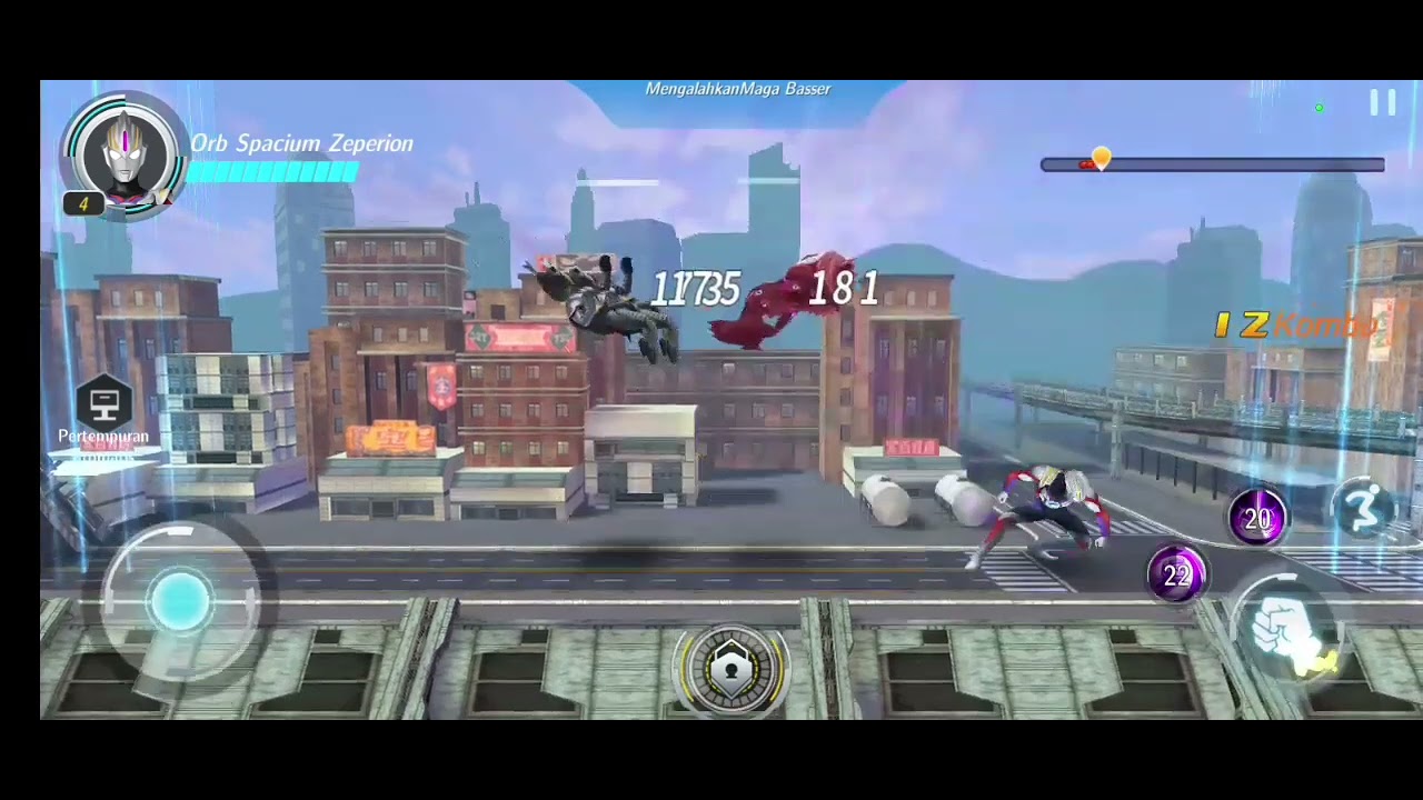 Ultraman Hero Fighting ultraman zero vs monster mata satu - YouTube