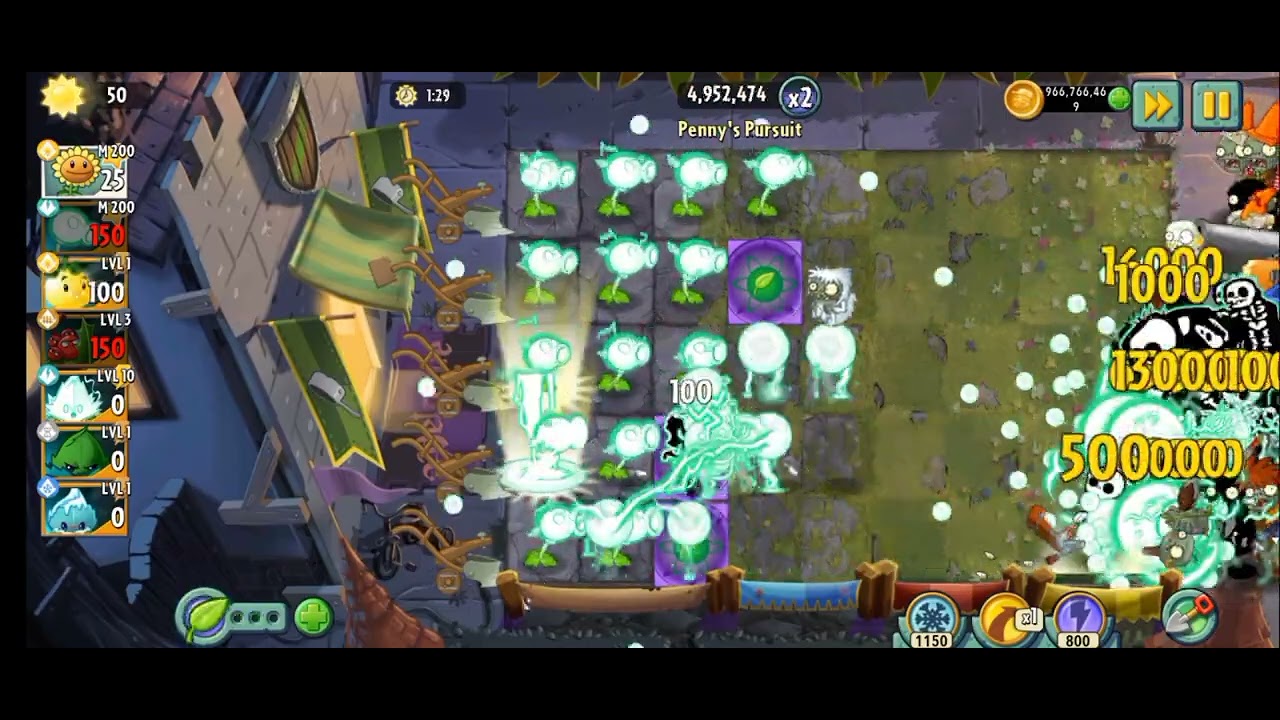 Zombies just noticed and were electrocuted || PVZ2 Vip - YouTube