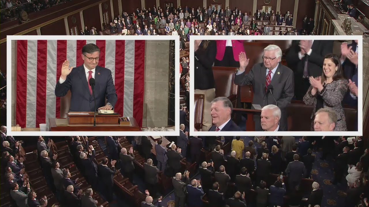 Louisiana Rep. Mike Johnson elected Speaker of the House - YouTube