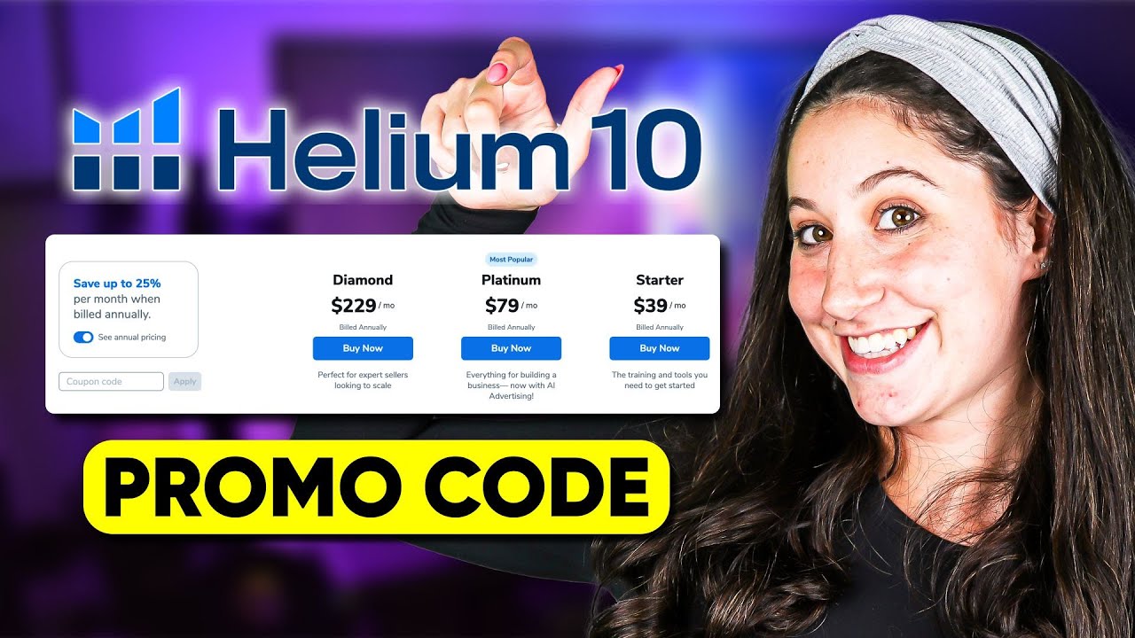 Helium 10 Promo Code: Verified Discounts & Secret Offers - YouTube