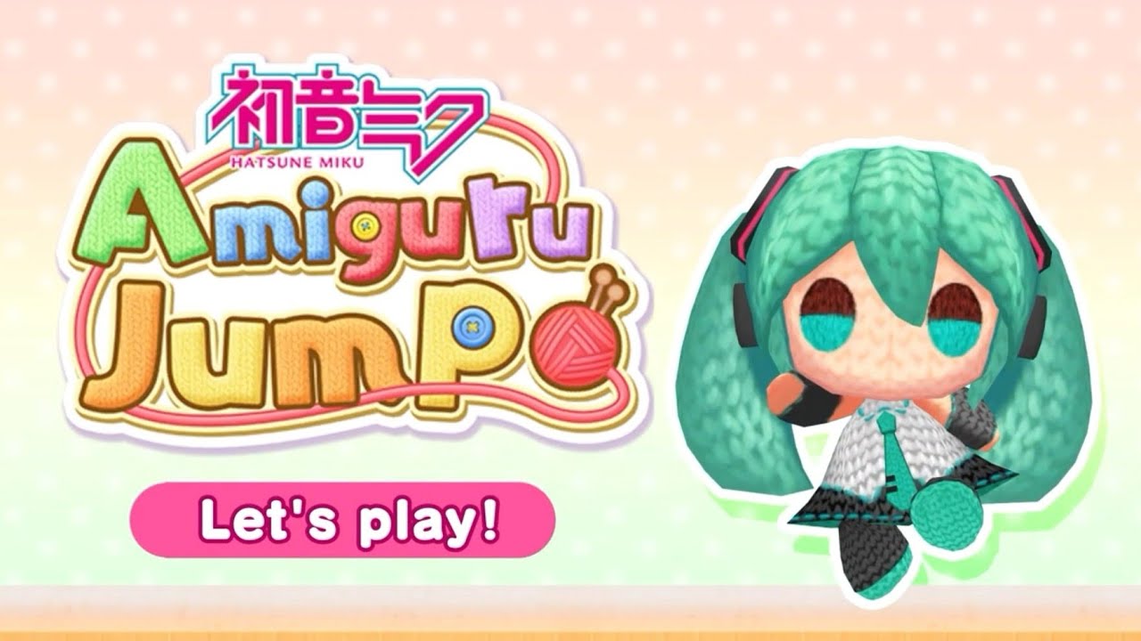 Testing Hatsune Miku Amigurumi Jump - YouTube