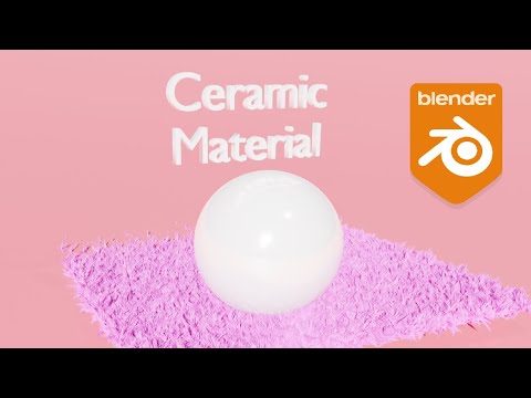 Blender Tutorial Ceramic Material - YouTube