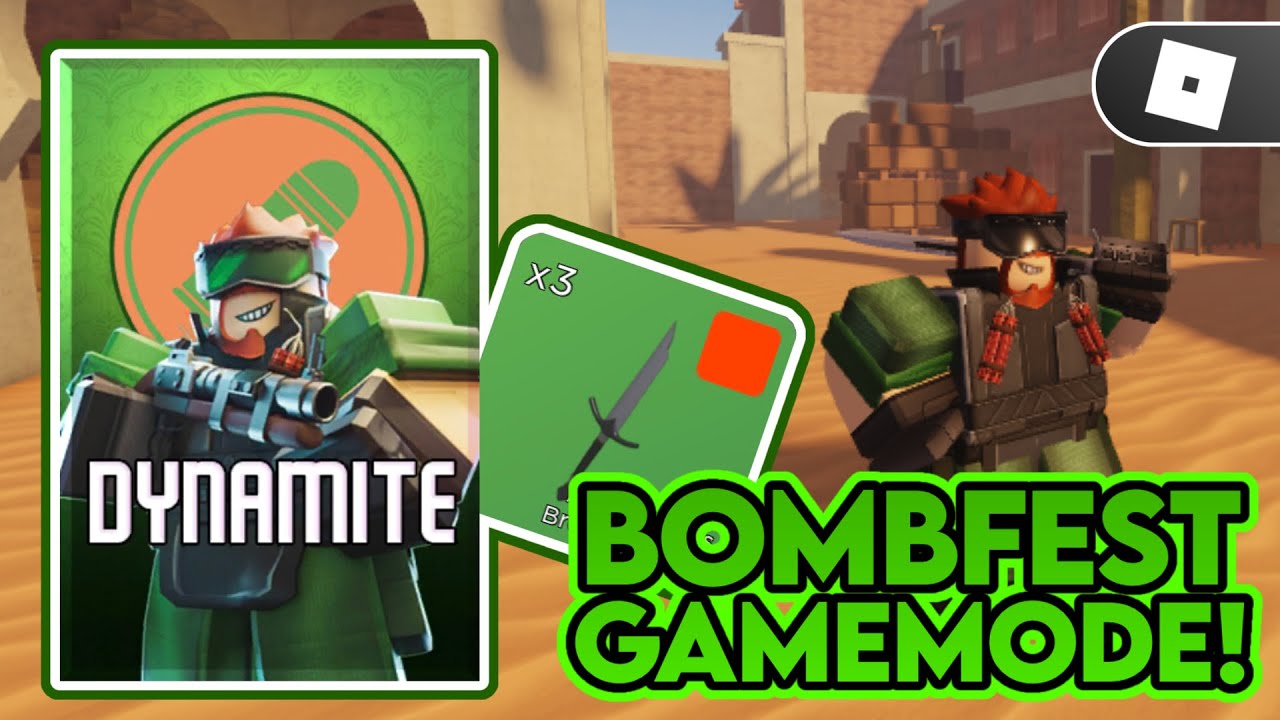 How to play the BOMBFEST GAMEMODE in ARSENAL + Showcase! | Roblox - YouTube