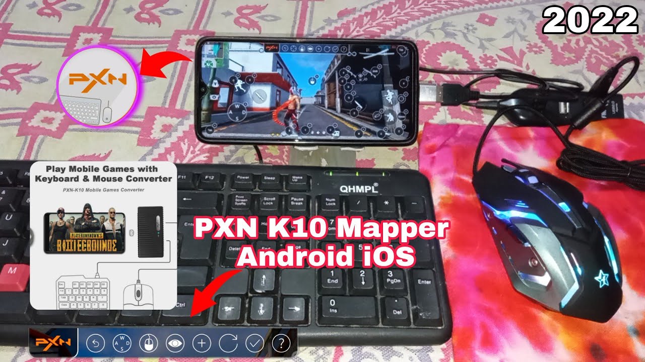 PXN K10 Tools App Mapping With Mouse And Keyboard Android iOS Mobile ...