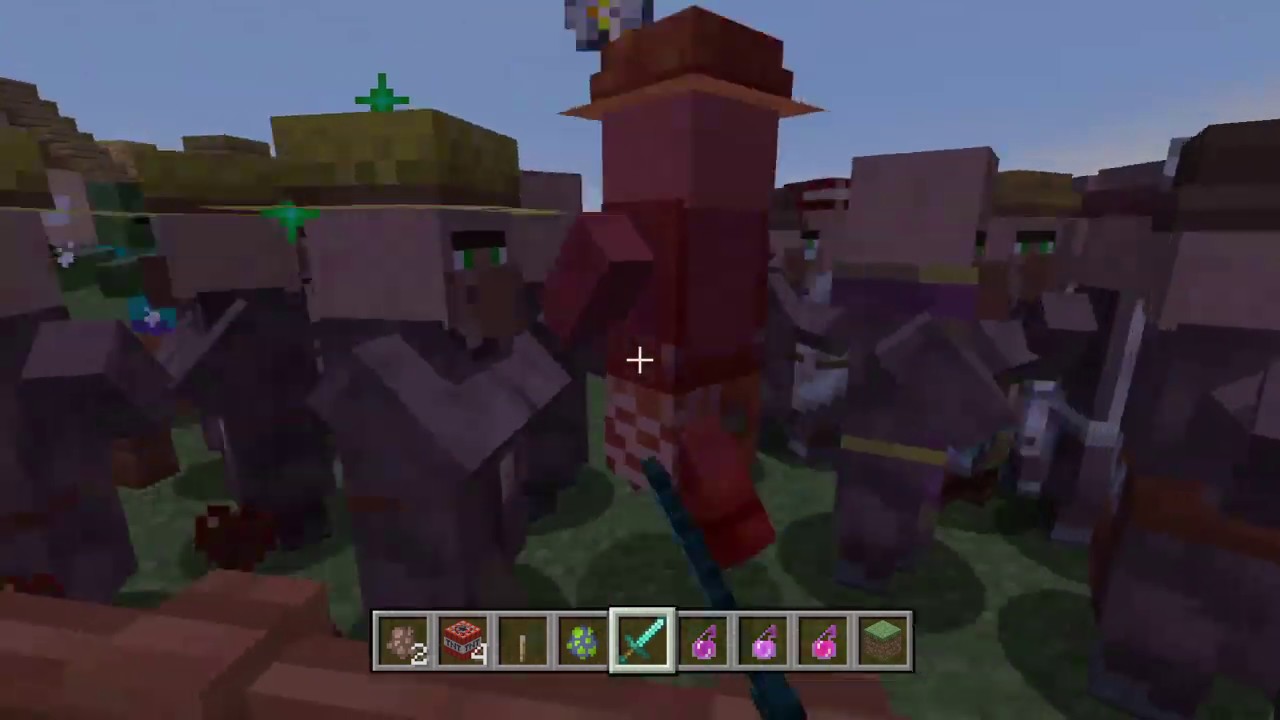 Minecraft villager (ASMR) hrmmm-ing and Exploding - YouTube