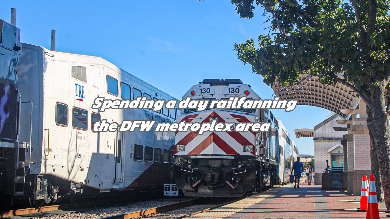 Railfanning the DFW Metroplex area (Morning - Afternoon) - YouTube
