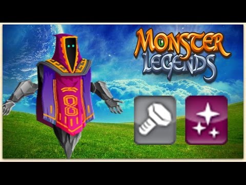 Monster Legends - Manolyth [Training Skill & Combat] - YouTube