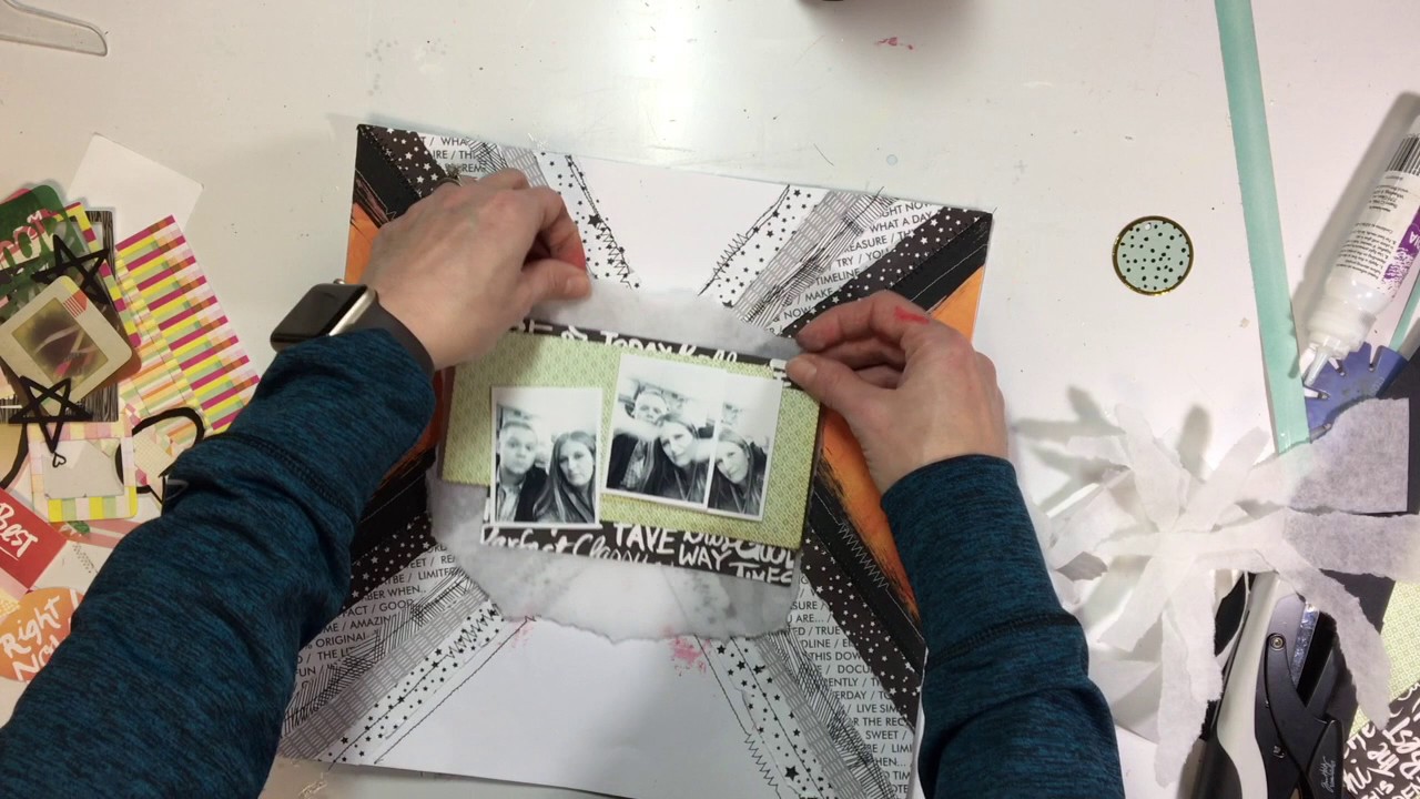 Scrapbooking Process #71- "Under the Influence" for Scrapping with ...