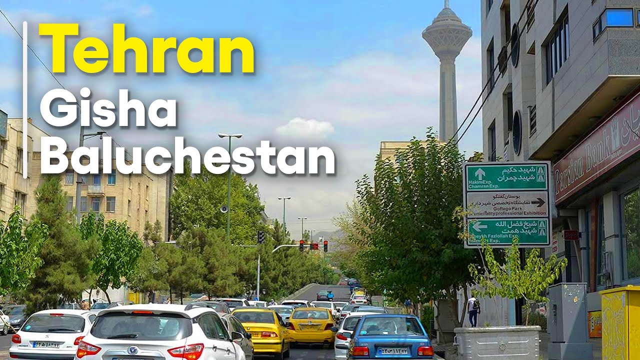 IRAN - Tehran Summer Walk in Gisha - YouTube