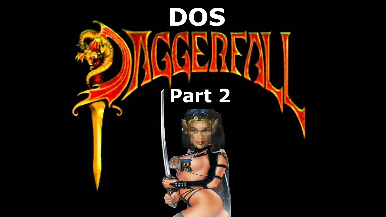 Let's Play | The Elder Scrolls: Daggerfall DOS, Part 2 - Privateer's Hold, Shopping, And ...