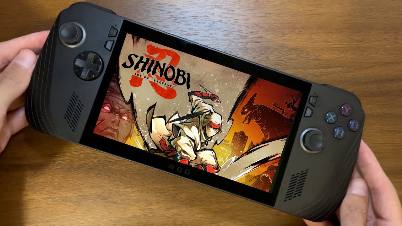 Shinobi: Art of Vengeance (Handheld) ASUS ROG Ally X Gameplay - YouTube