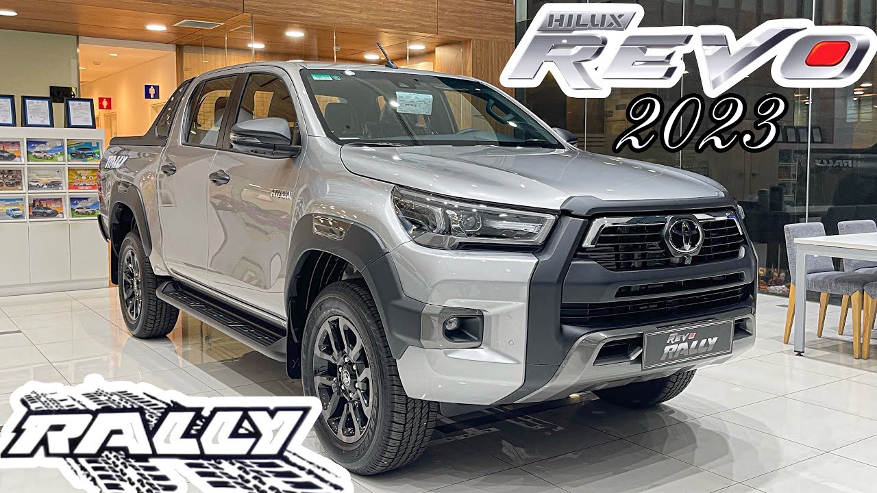 Hilux Revo Rally 2023 Silver Color [ interior and Exterior] 2.8L, 201hp ...